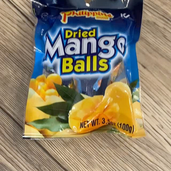 Philippine Brand Mango Ball Candy 100g