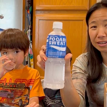 Pokari Sweat taste test