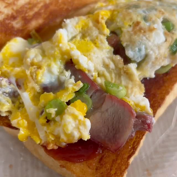 BBQ Pork + Egg Sando w/Thinmax Hokkaido Toast
