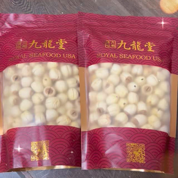 Jiulongtang Jianning Core-Removed White Lotus Seeds, Pure Natural, No ...